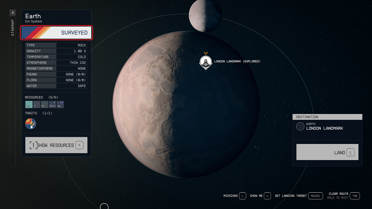 Starfield planet scan guide — Should you bother fully scanning planets?