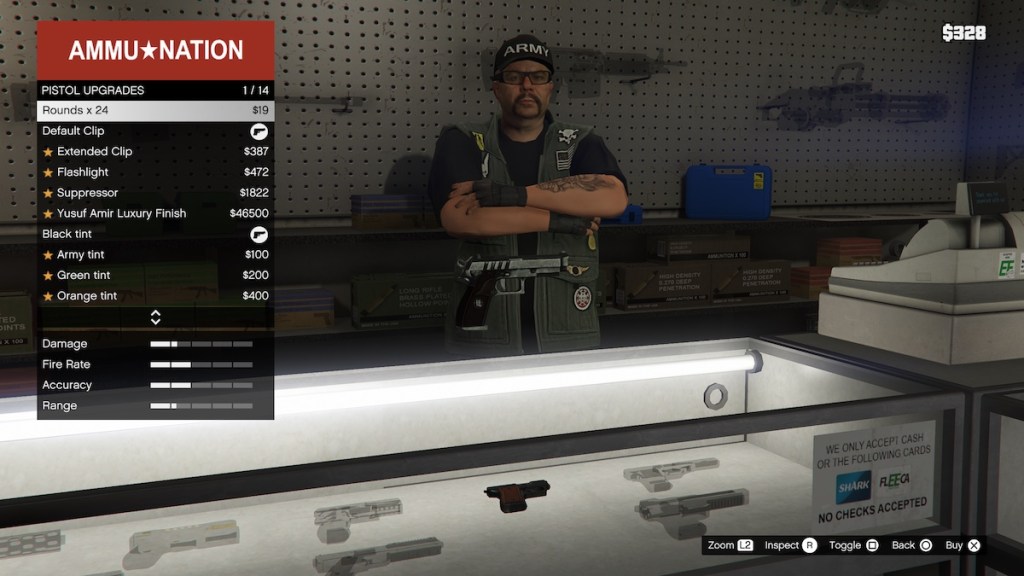 How to buy ammo in GTA 5
