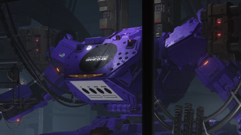 Here's a glorious GameCube-inspired mech in another Armored Core 6 ...