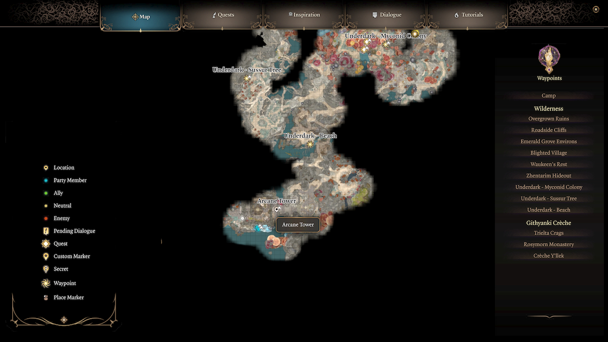 How to open the Arcane Tower basement door in Baldur's Gate 3