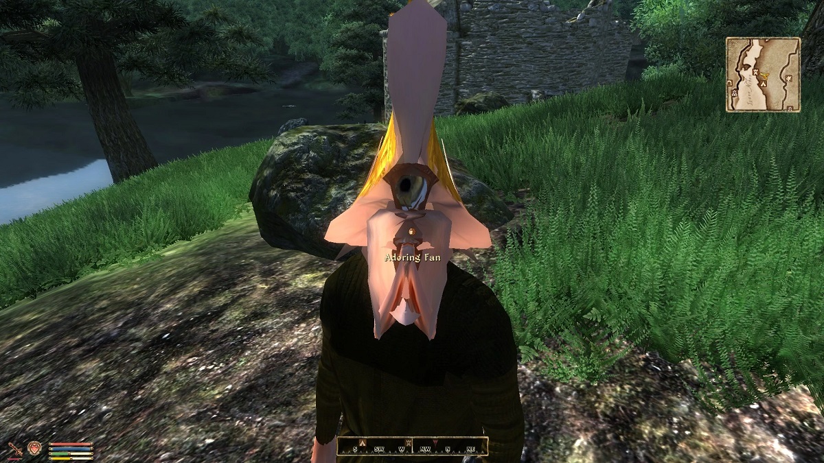 This Oblivion mod turns the Adoring Fan into an unholy monstrosity