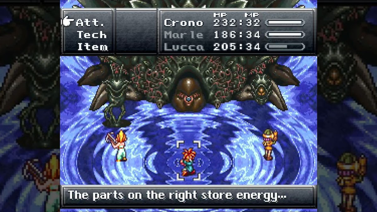 Chrono Trigger puts a sea of tension in a single bucket