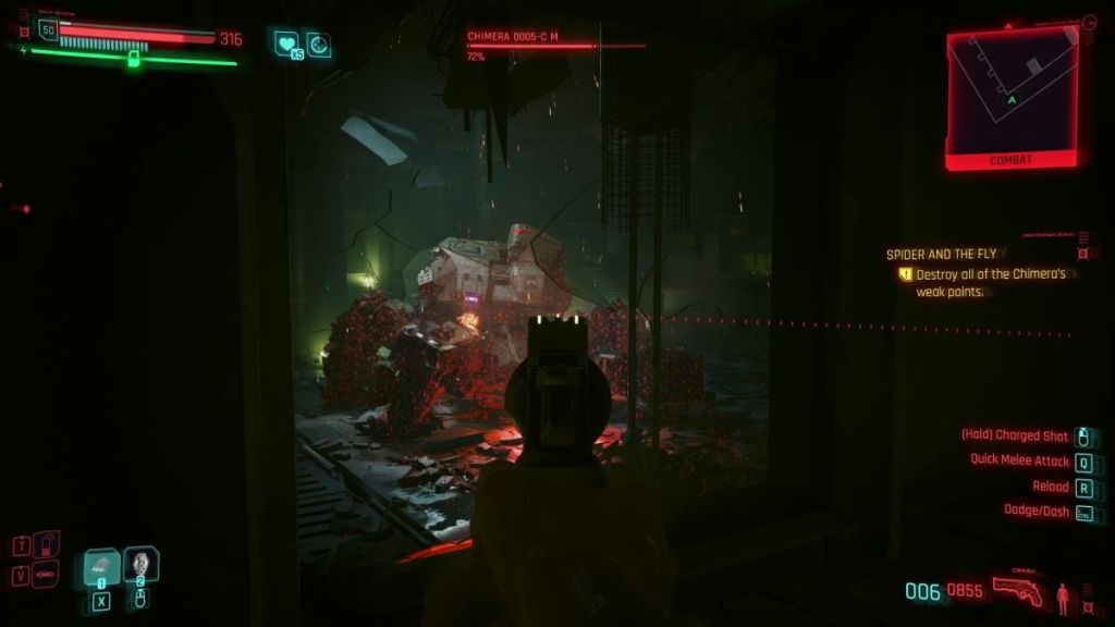 How to beat the Chimera in Cyberpunk 2077 Phantom Liberty