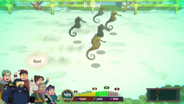 How to race seahorses in Dave the Diver