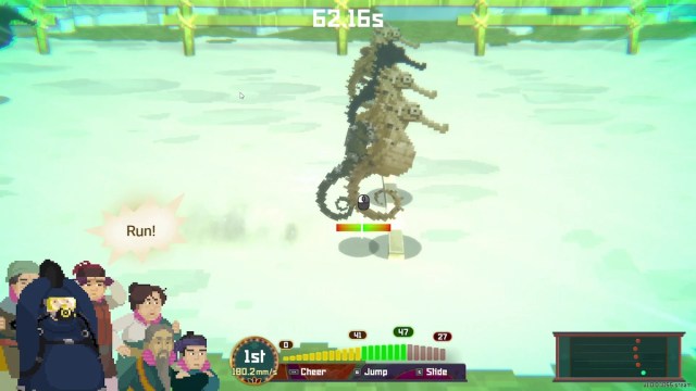 How to race seahorses in Dave the Diver