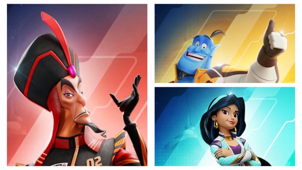 Aladdin, Jasmine, and Genie join Disney Speedstorm Season 4