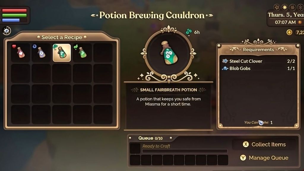 How to Craft Fairbreath Potion in Fae Farm – Destructoid