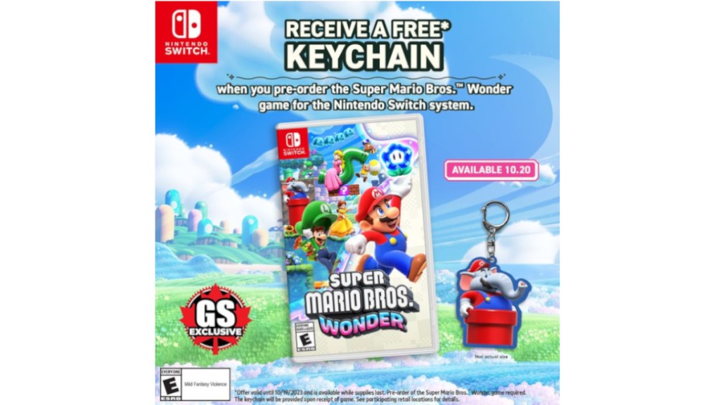 All Super Mario Bros Wonder preorder bonuses