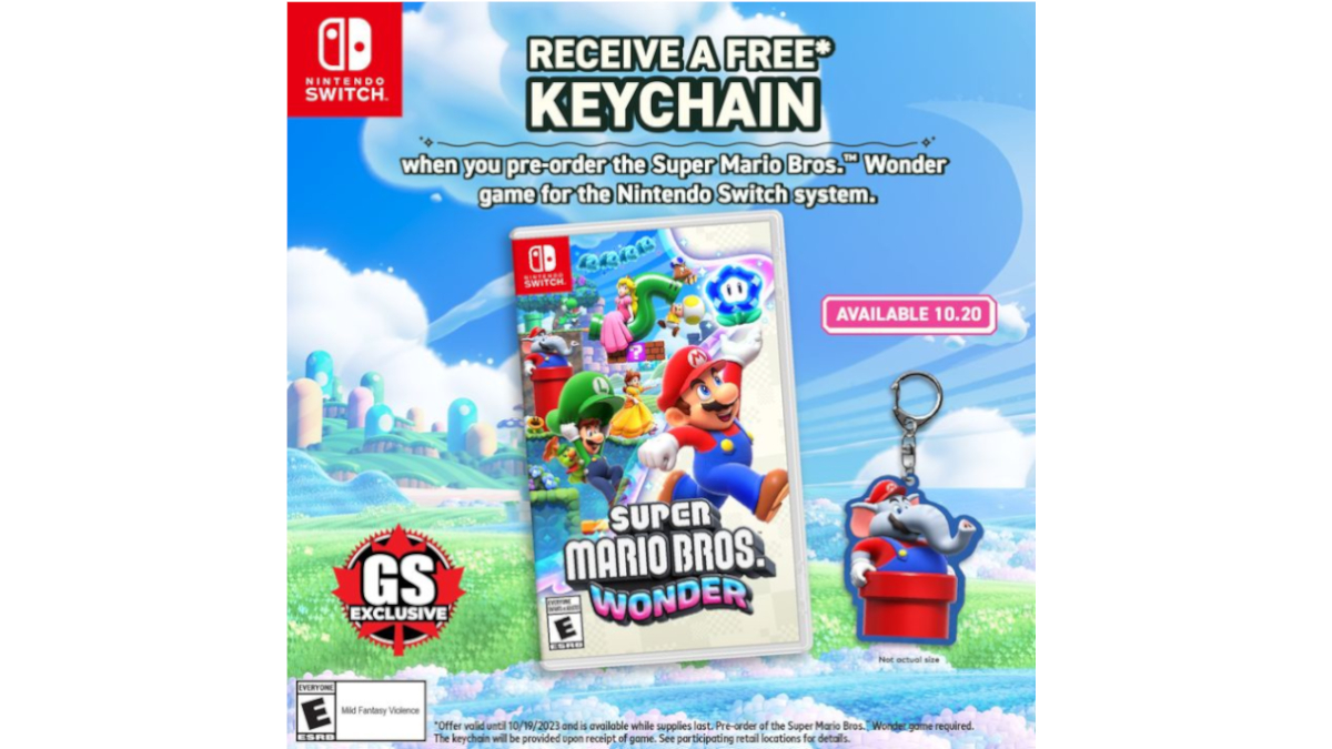 All Super Mario Bros Wonder preorder bonuses