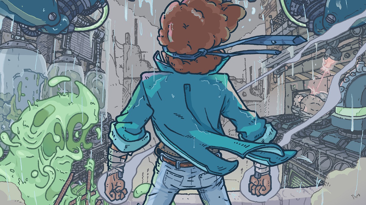 Project Blue is a cyberpunk sidescroller coming to Switch, Xbox, and, NES