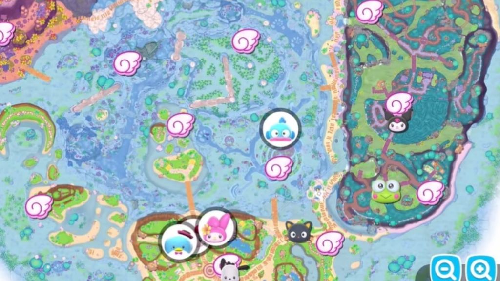 All Hello Kitty Island Adventure Mailbox locations and how to Fast Travel