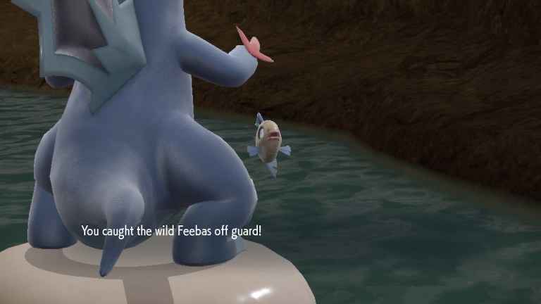 How to catch and evolve Feebas in Pokemon Scarlet & Violet: The Teal Mask