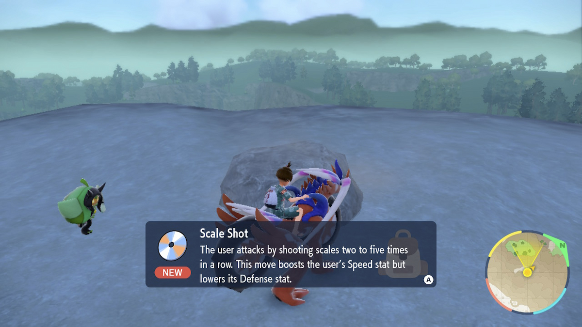 Where to find Scale Shot TM 200 in Pokemon Scarlet & Violet
