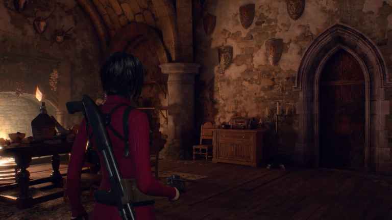RE4 Separate Ways DLC: How to solve the castle shield puzzle