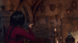 RE4 Separate Ways DLC: How to solve the castle shield puzzle