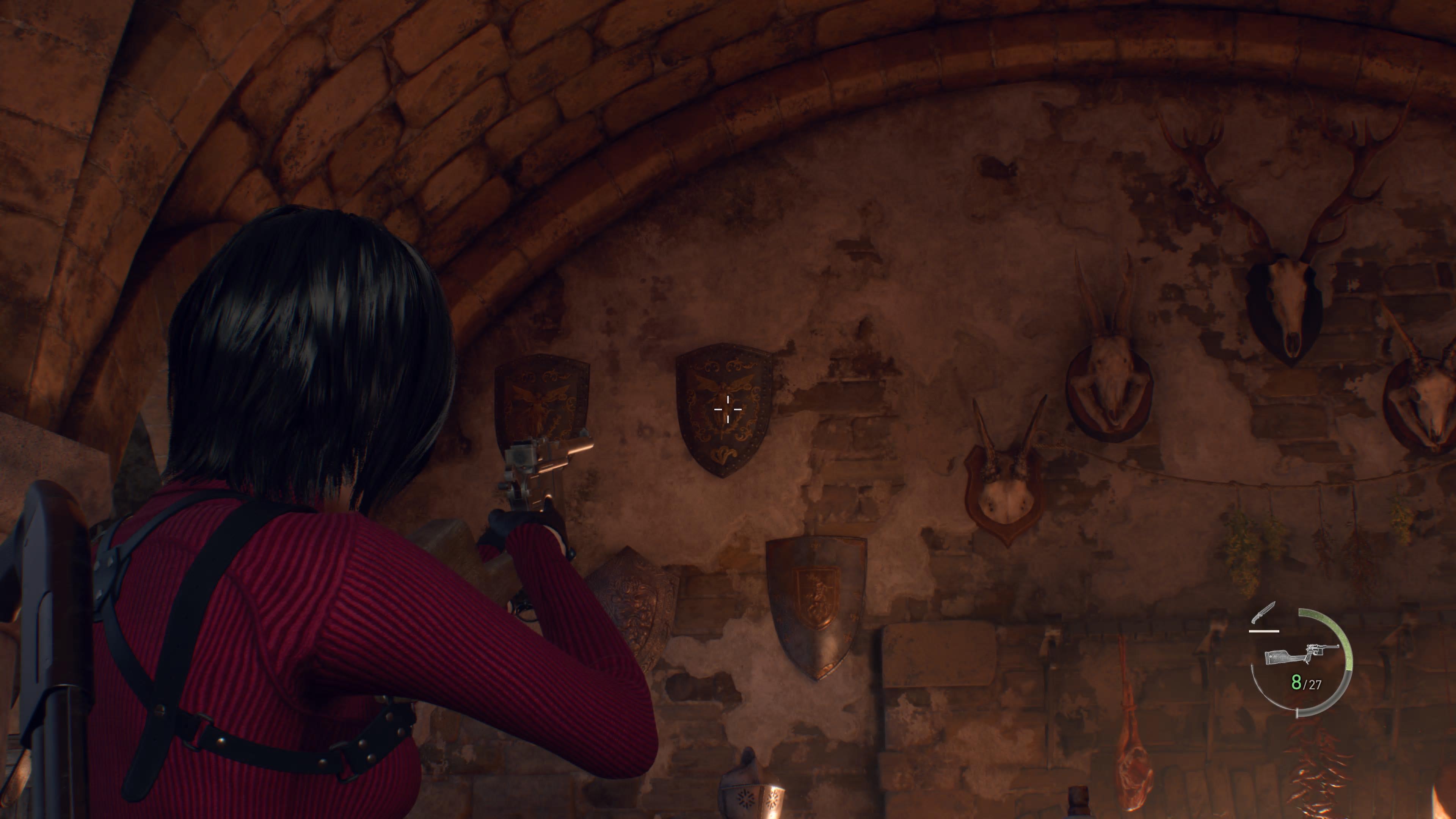 RE4 Separate Ways DLC: How to solve the castle shield puzzle