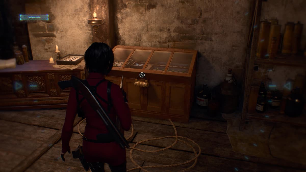 RE4 Separate Ways DLC: How to solve the collection room lock puzzle