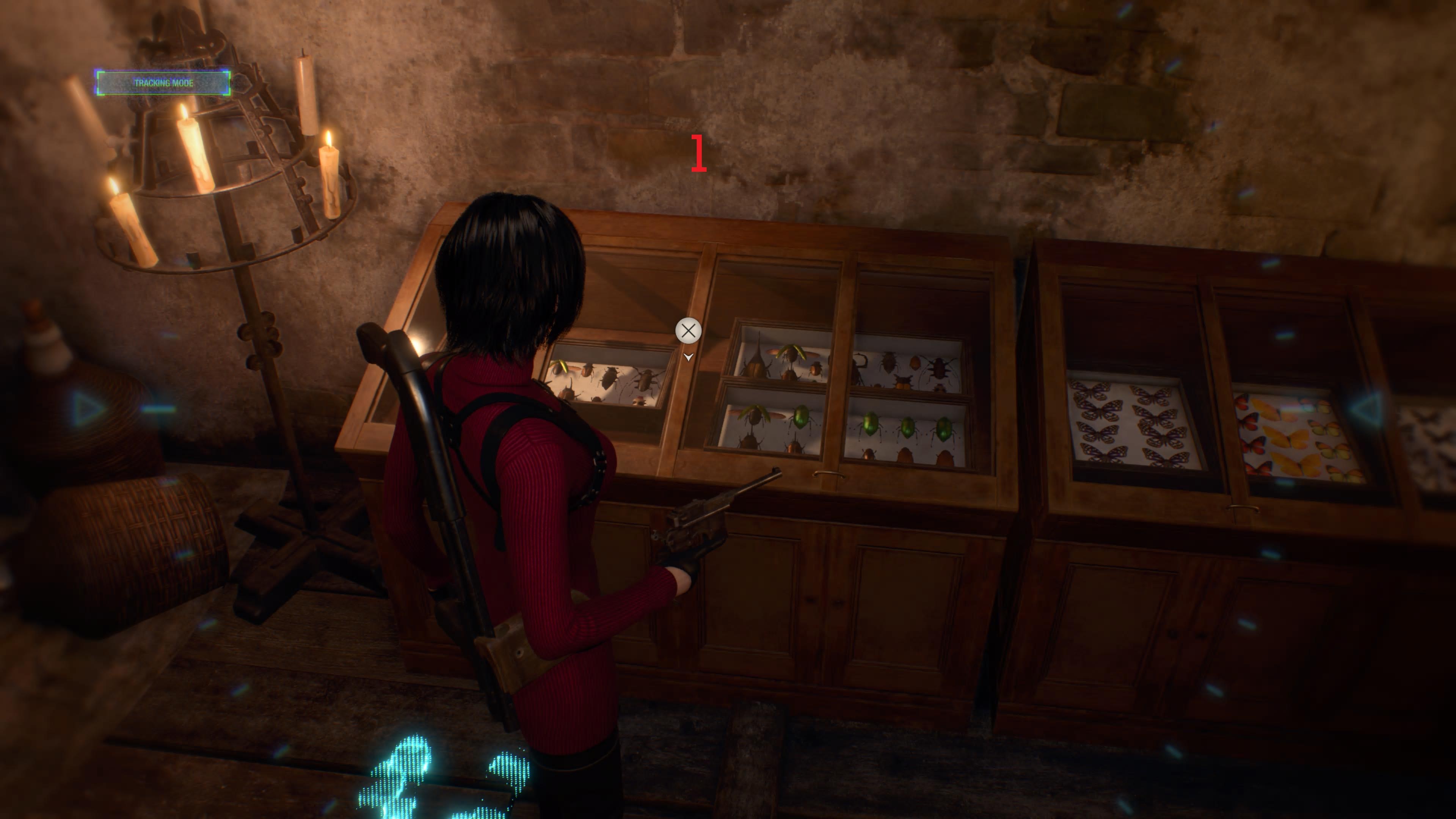 RE4 Separate Ways DLC: How to solve the collection room lock puzzle