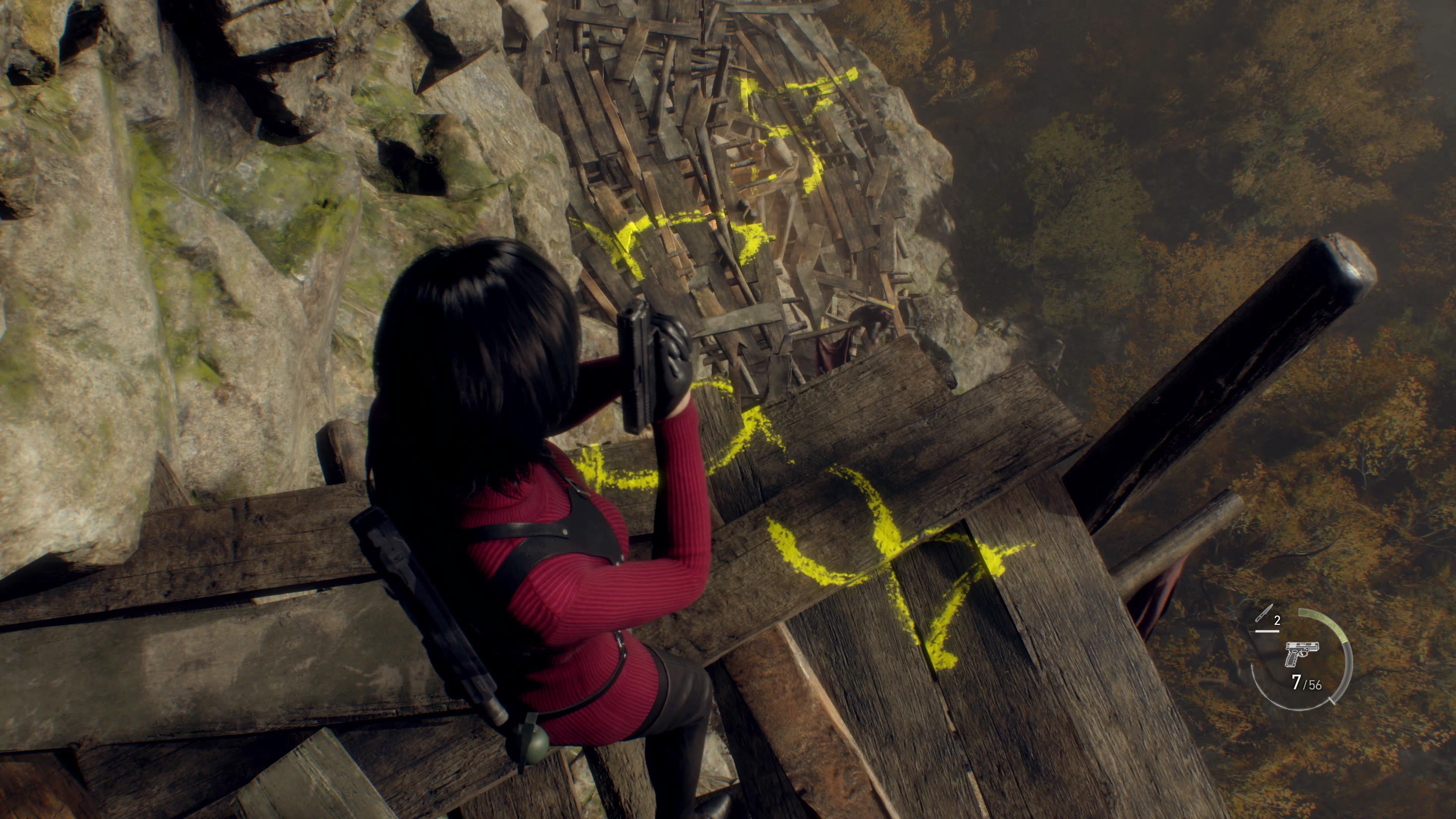 RE4 Separate Ways DLC: How to solve the mountain symbol puzzle