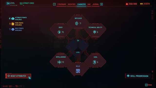 How to Respec Perks and Attribute points in Cyberpunk 2077 – Destructoid