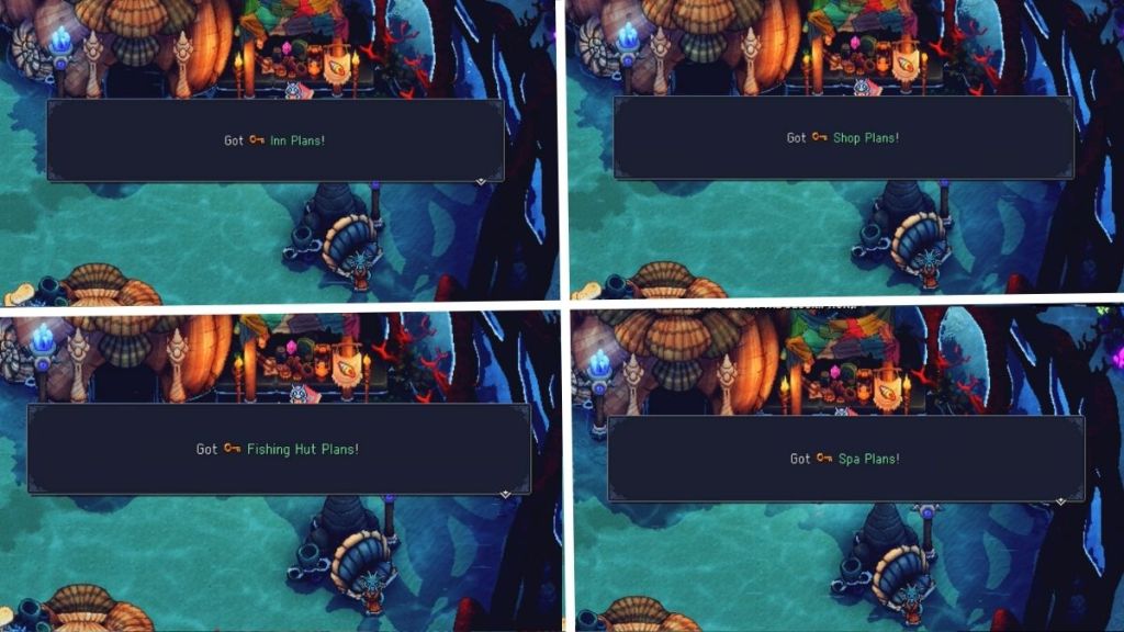 All building plans and where to find them in Sea of Stars