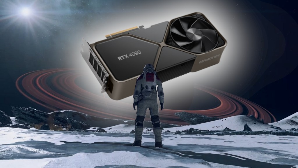 Latest Nvidia driver improves Starfield performance on RTX cards