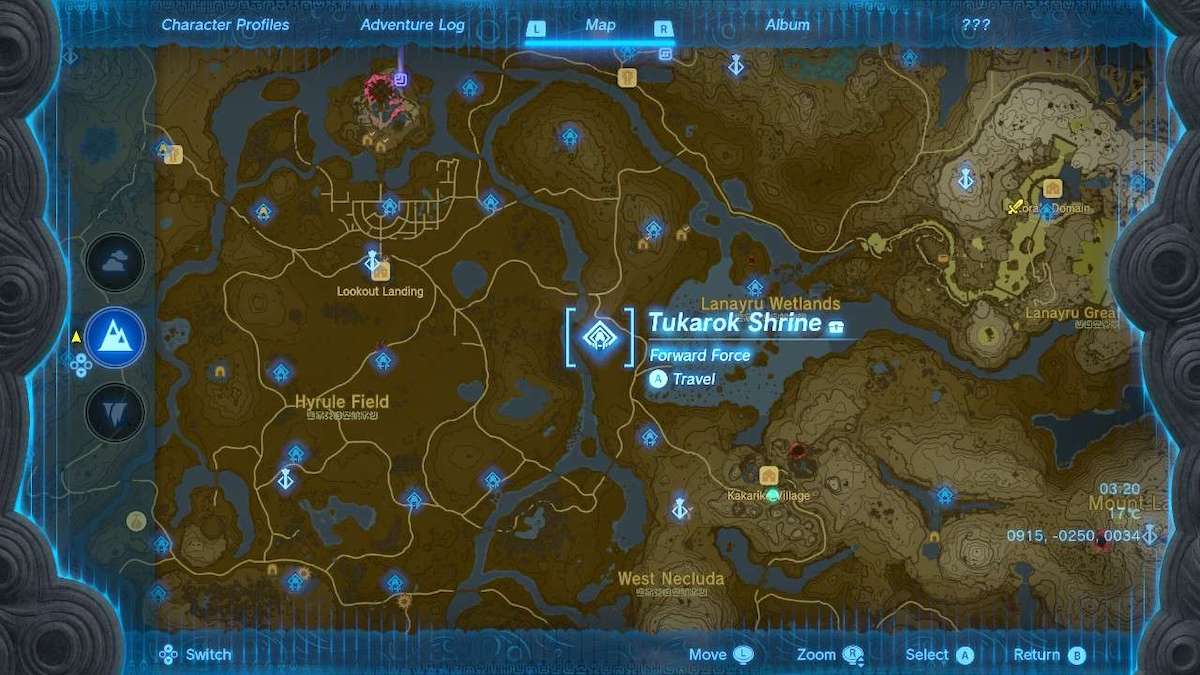 Tukarok Shrine location and solution for Tears of the Kingdom (Totk)