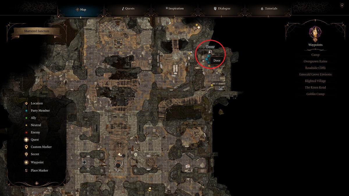 Where to find Halsin in Baldur’s Gate 3 Act 1?