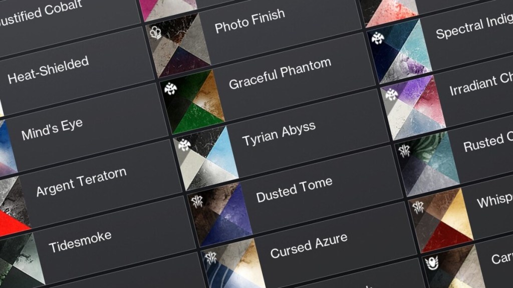 Top 20 Destiny 2 Shaders