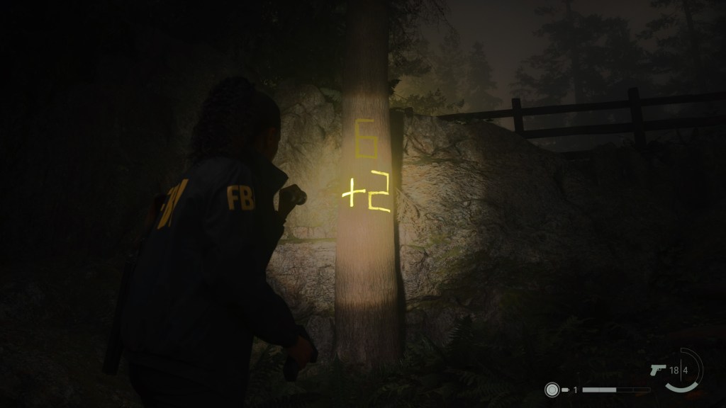 What is the combination for the Rock Rock Tree Stash in Alan Wake 2