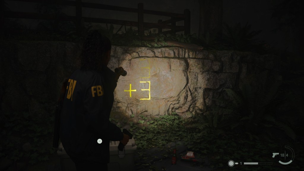 What is the combination for the Rock Rock Tree Stash in Alan Wake 2