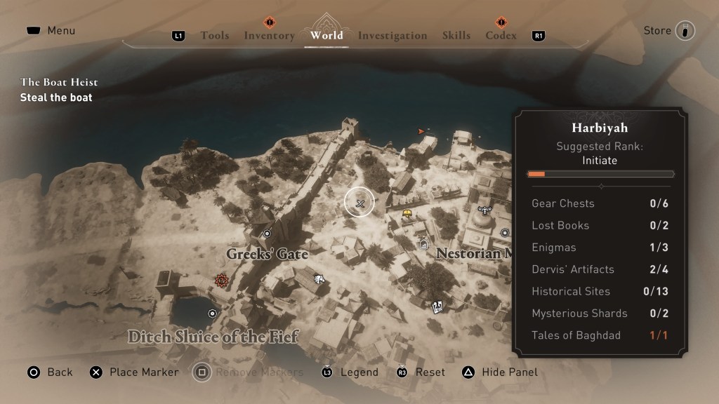 Harbiyah Tales of Baghdad Holy Mission Guide in Assassin's Creed Mirage