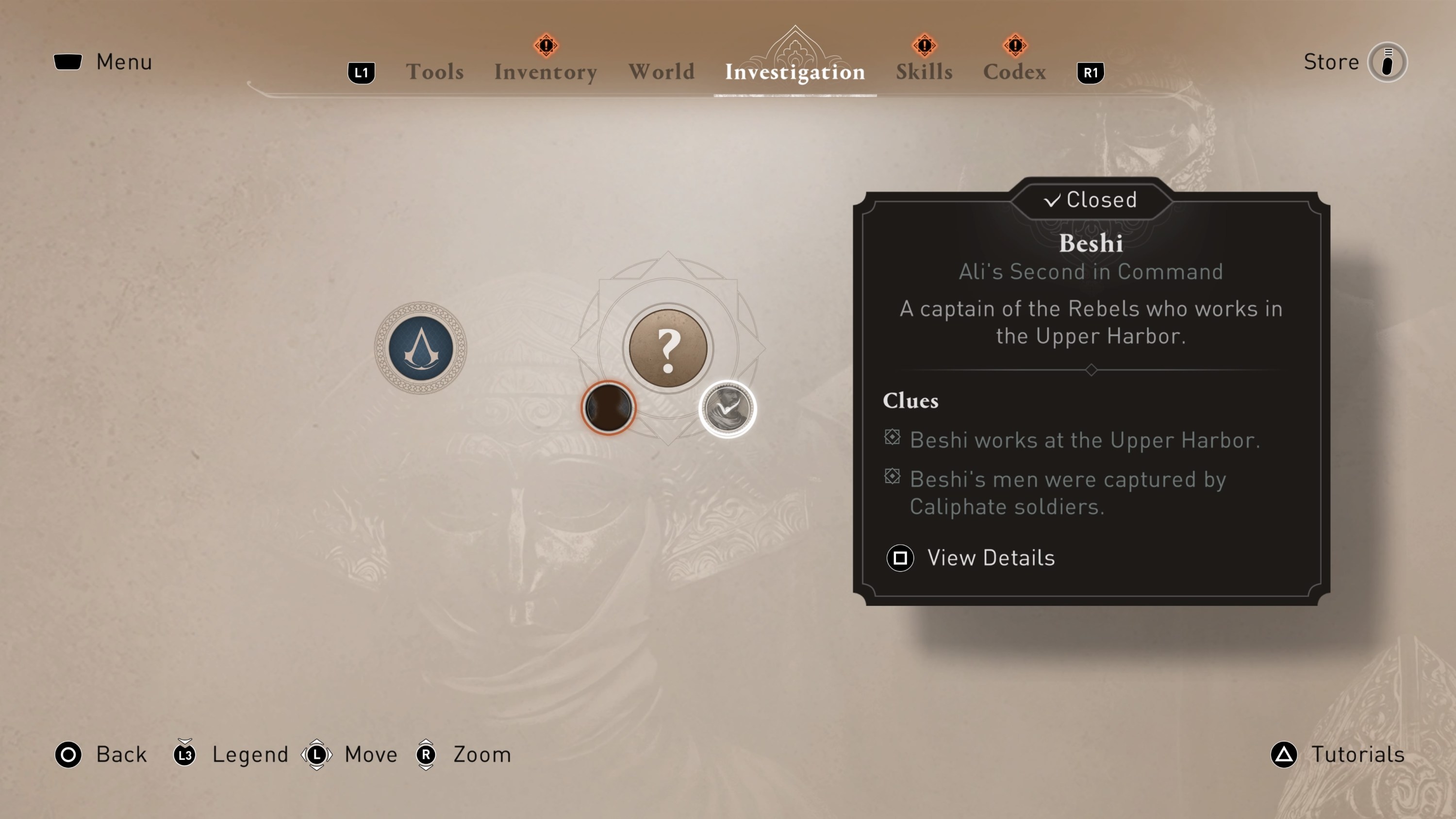 Assassin's Creed Mirage Beshi Investigation guide