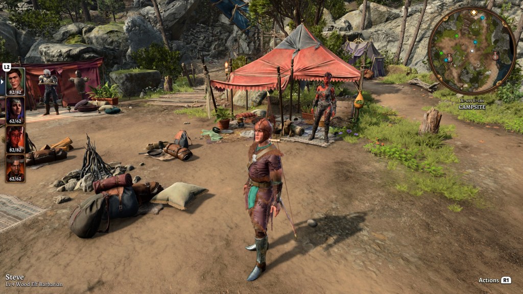 How to find and set up your camp in Baldur's Gate 3 - BG3 Camping Guide