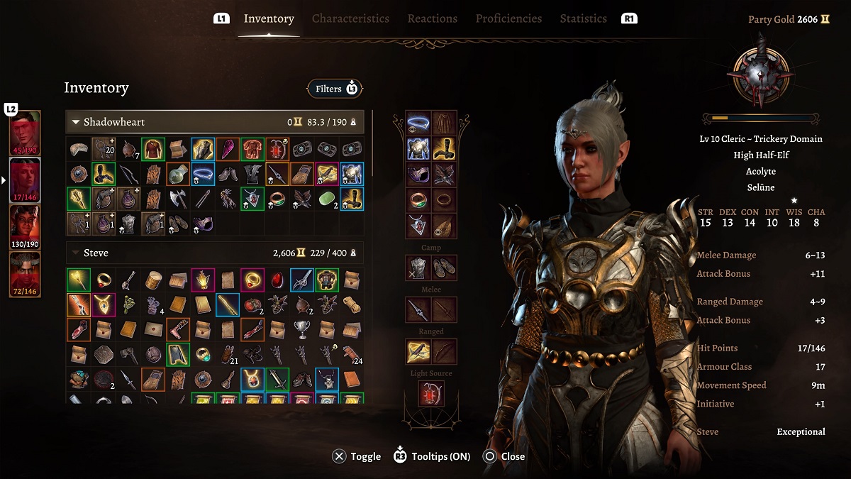 How to make the best Shadowheart build in Baldur's Gate 3