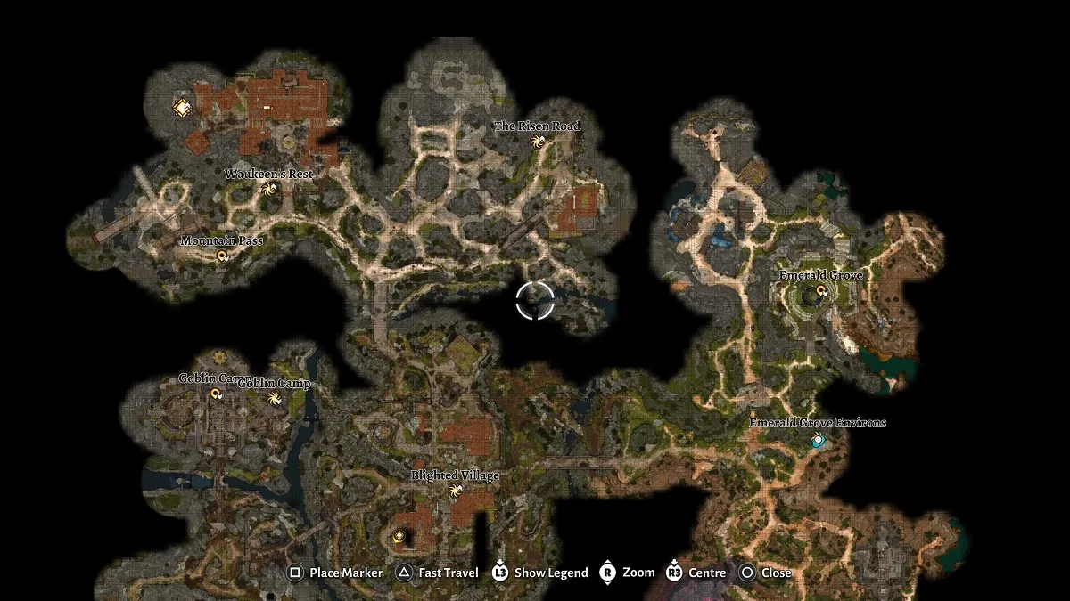 How to fast travel in Baldur's Gate 3? - All Fast travel locations