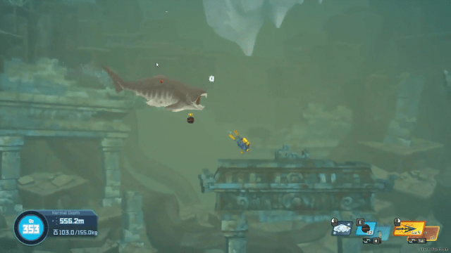 How to kill the Dunkleosteus in Dave the Diver