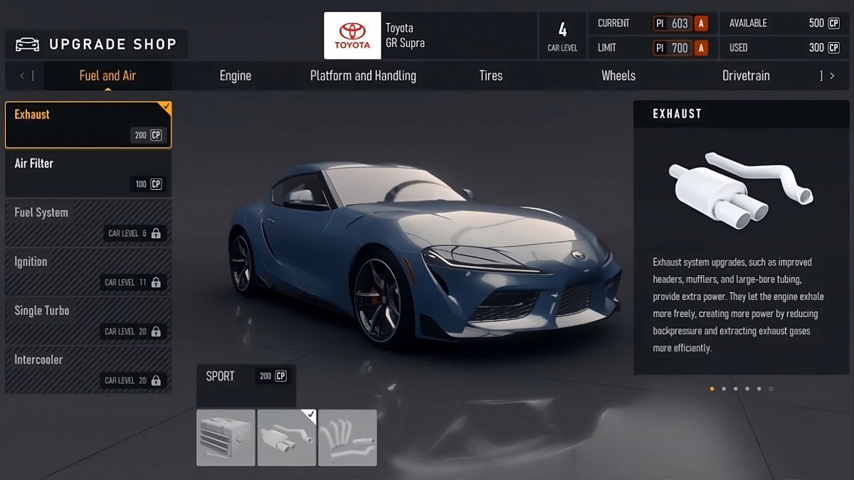 How to upgrade cars in Forza Motorsport – Destructoid