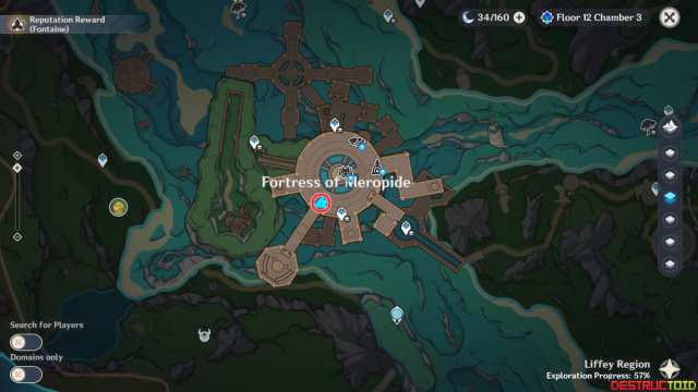 All Fontaine Reputation quest locations in Genshin Impact