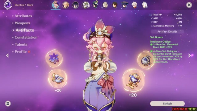 Best Dori Builds, Weapons, and Teams in Genshin Impact – Destructoid