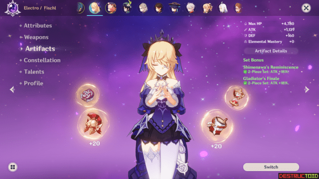 Best Fischl Builds, Weapons, and Teams in Genshin Impact