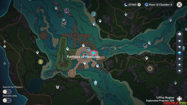 All Fontaine Reputation quest locations in Genshin Impact