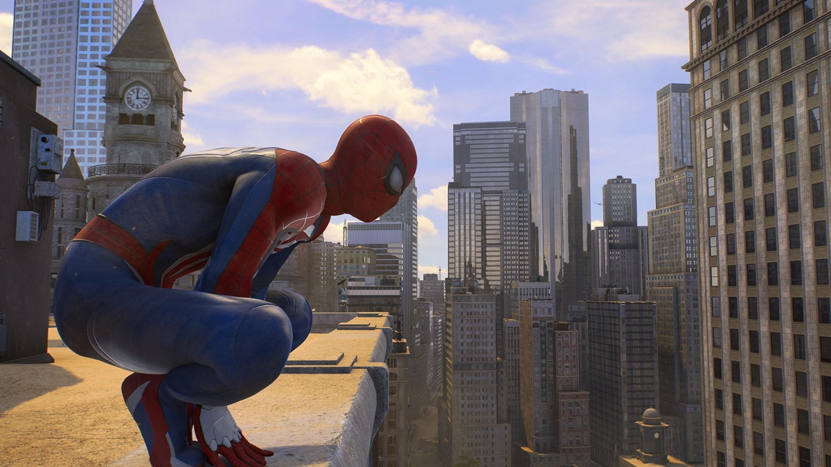 How to bring up camera for photo ops in Marvel's Spider-Man 2