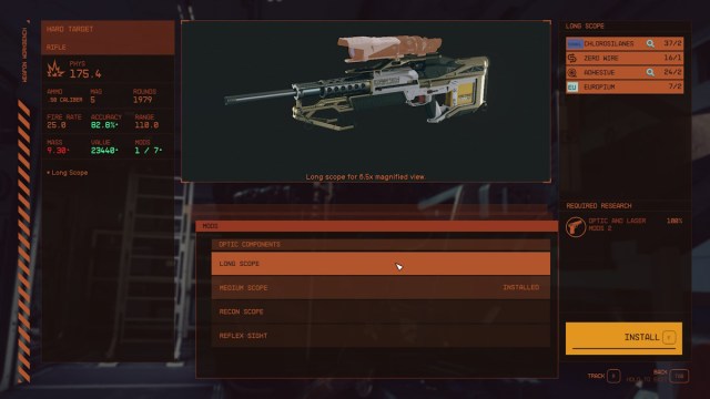 How to get the Hard Target sniper rifle in Starfield