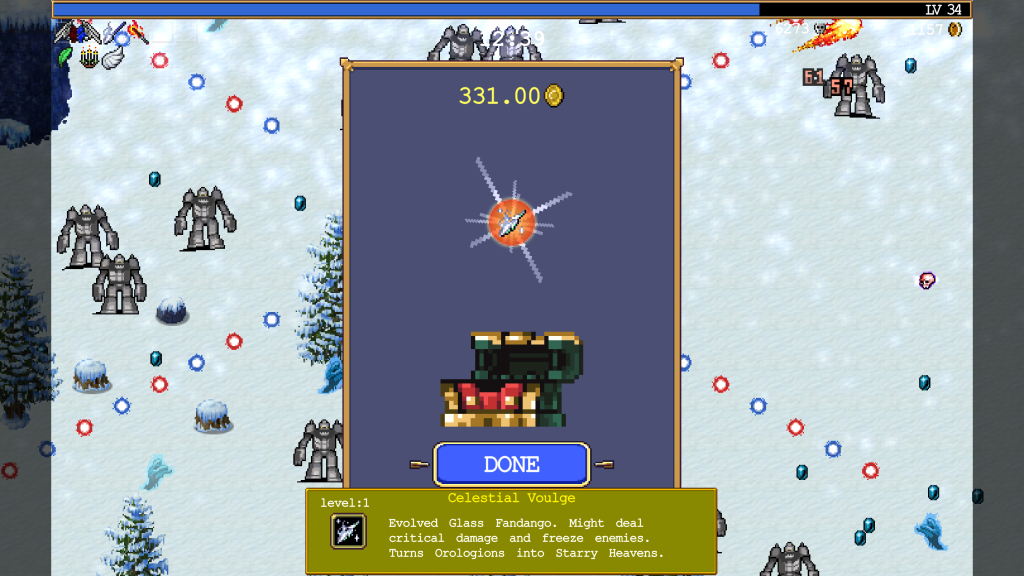 How to unlock and evolve the Glass Fandango in Vampire Survivors