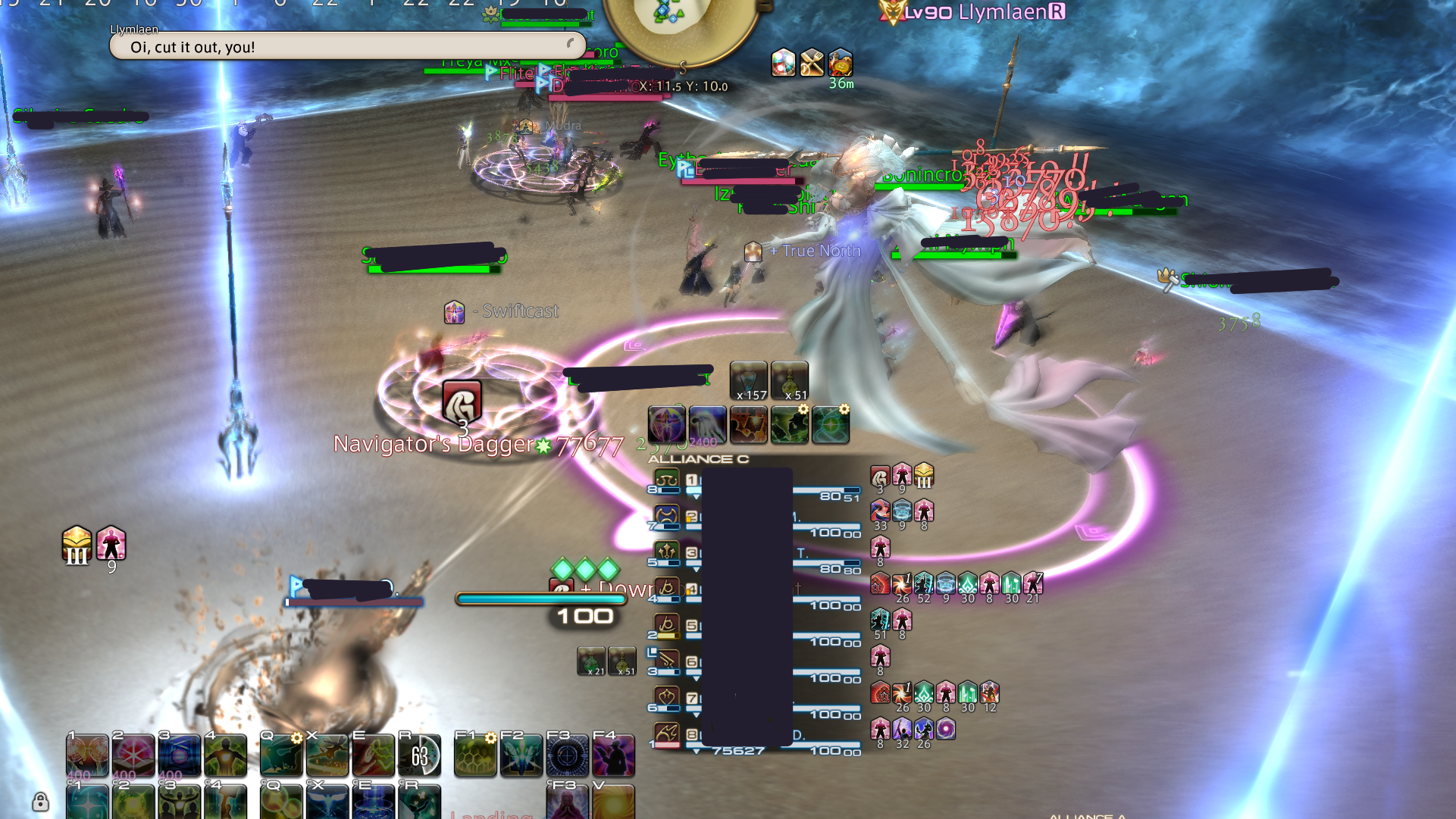 FFXIV raid boss has a secret attack for anyone who tries to kiss her