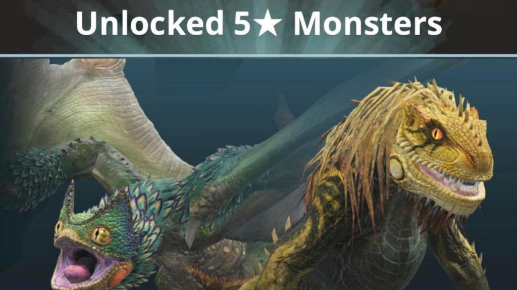 When do you unlock 5-star monsters in Monster Hunter Now?