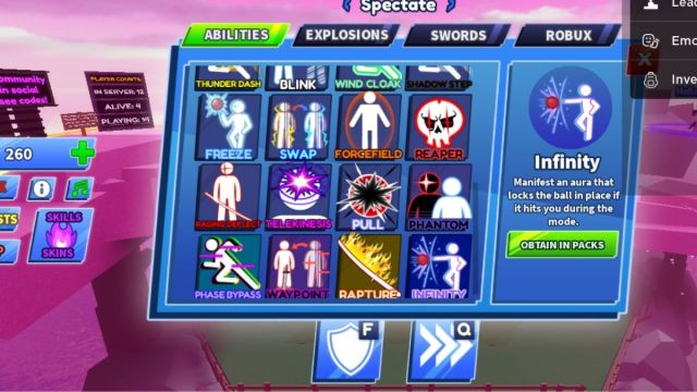 How to get Infinity ability in Roblox Blade Ball – Destructoid