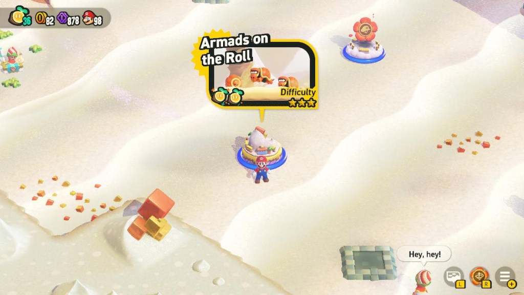 Sunbaked Desert - all Wonder Seeds and Secrets in Super Mario Bros. Wonder