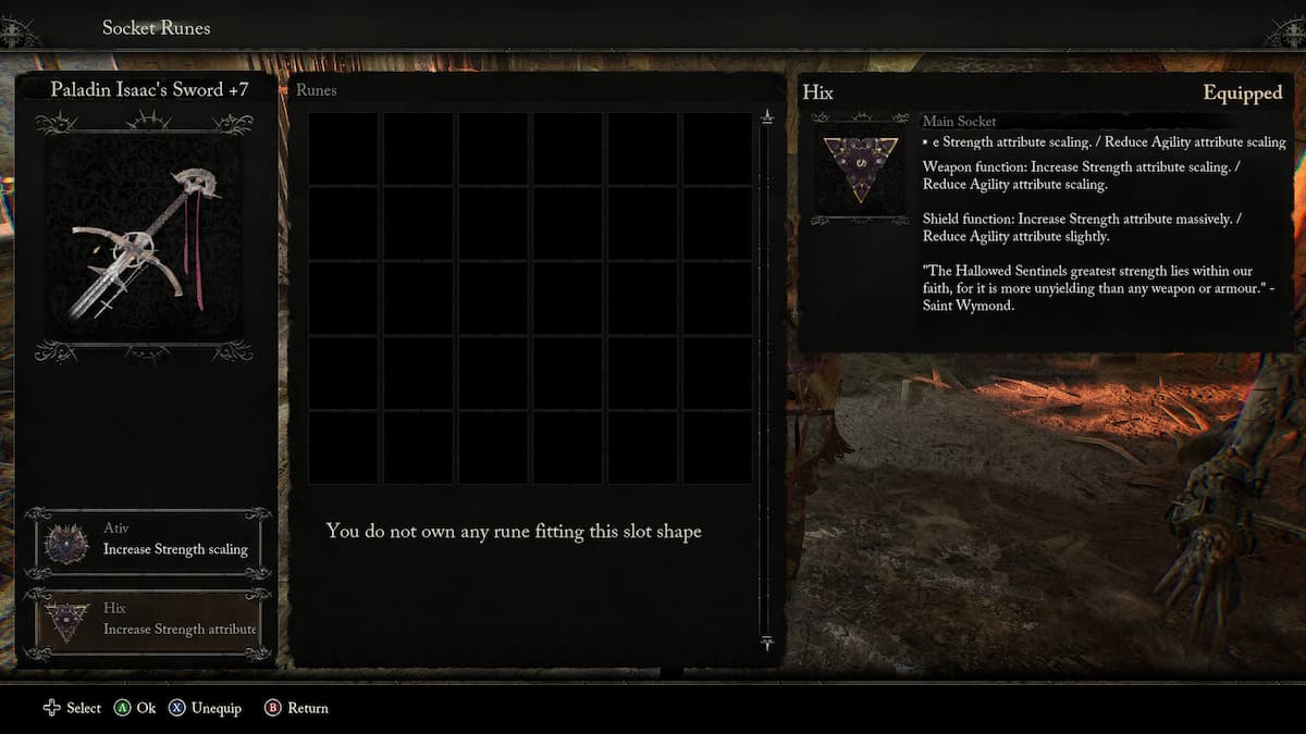 How to unlock rune sockets and use weapon runes in Lords of the Fallen ...